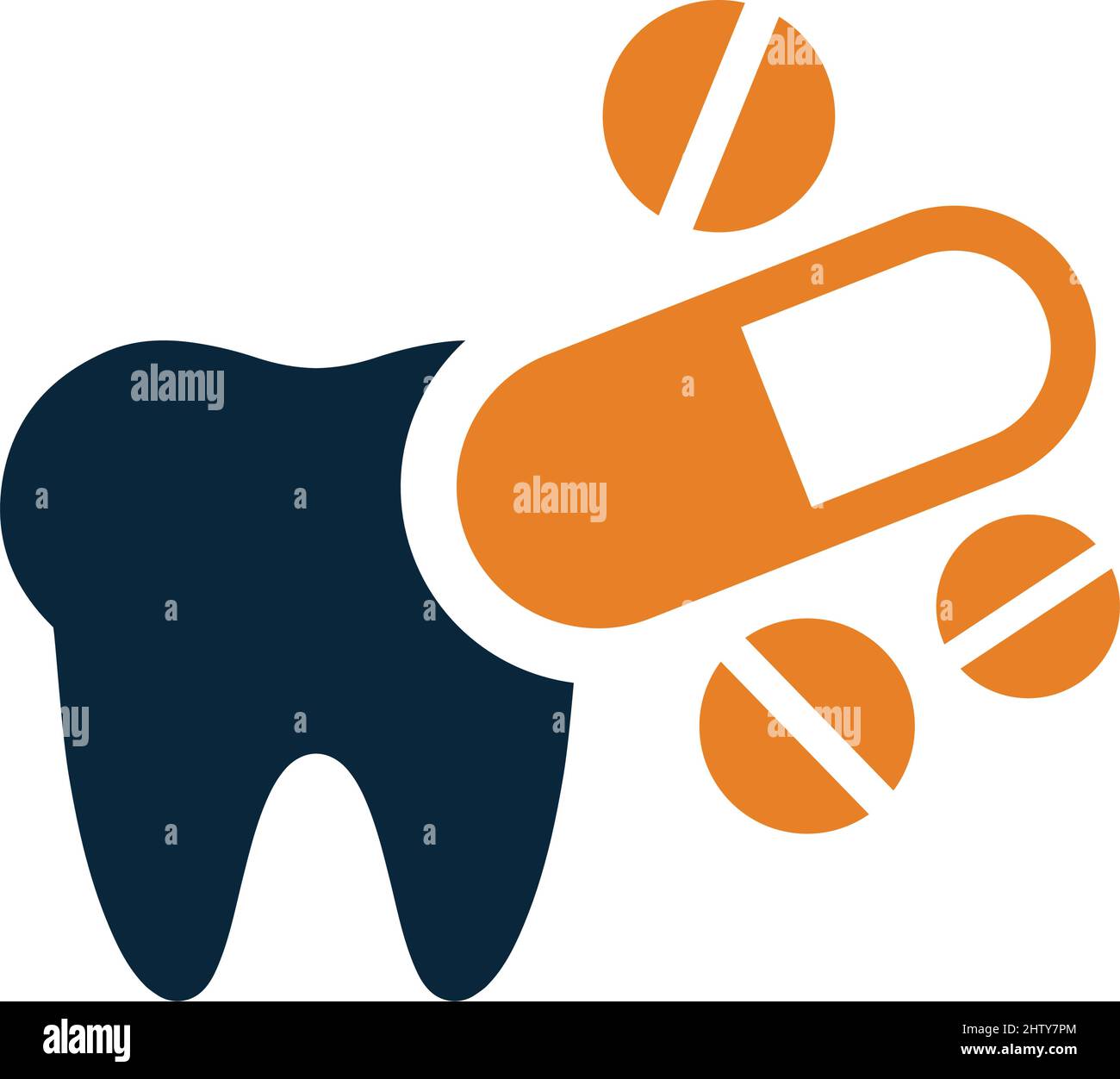 Tooth Drug, medicine icon - Simple vector illustration for graphic and ...
