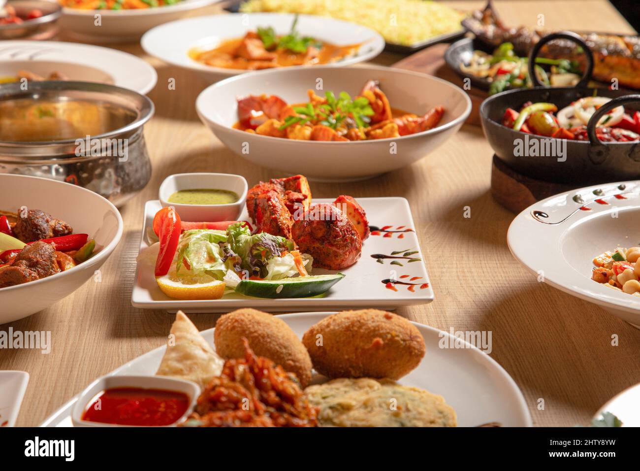 Indian food selection hi-res stock photography and images - Alamy