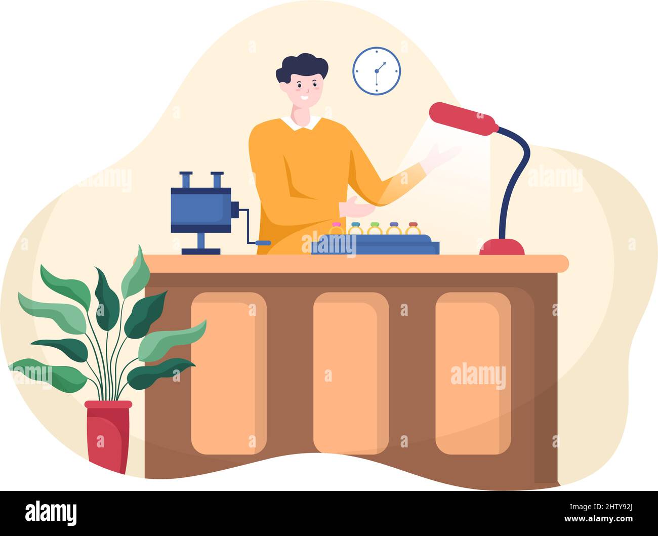 Jewelers Maker Jewelry Accessories Such as Necklaces, Earrings and ...