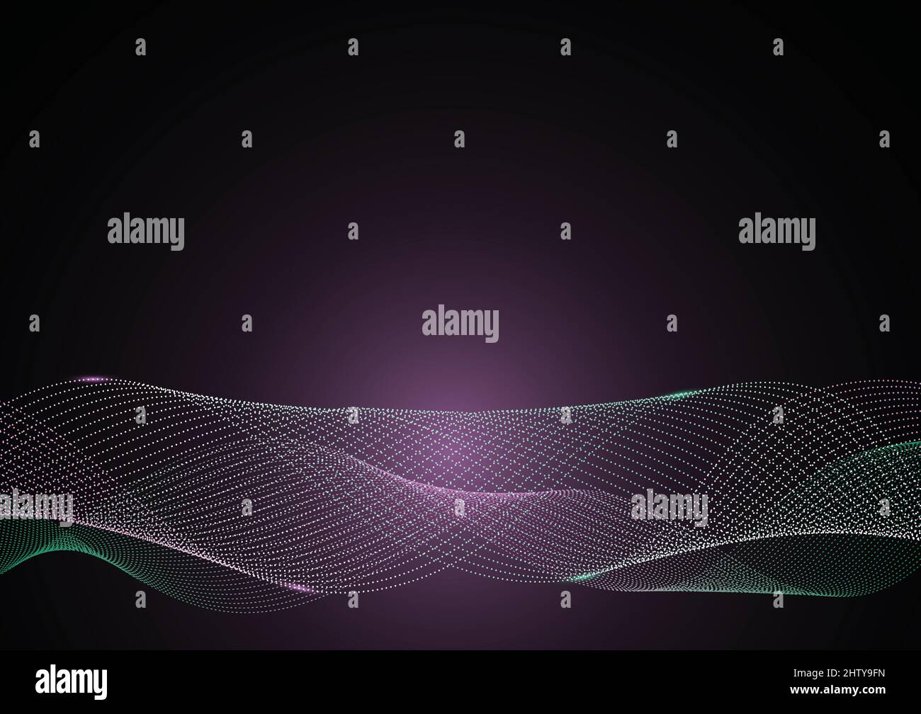 Abstract geometric futuristic wavy background. Vector illustration ...