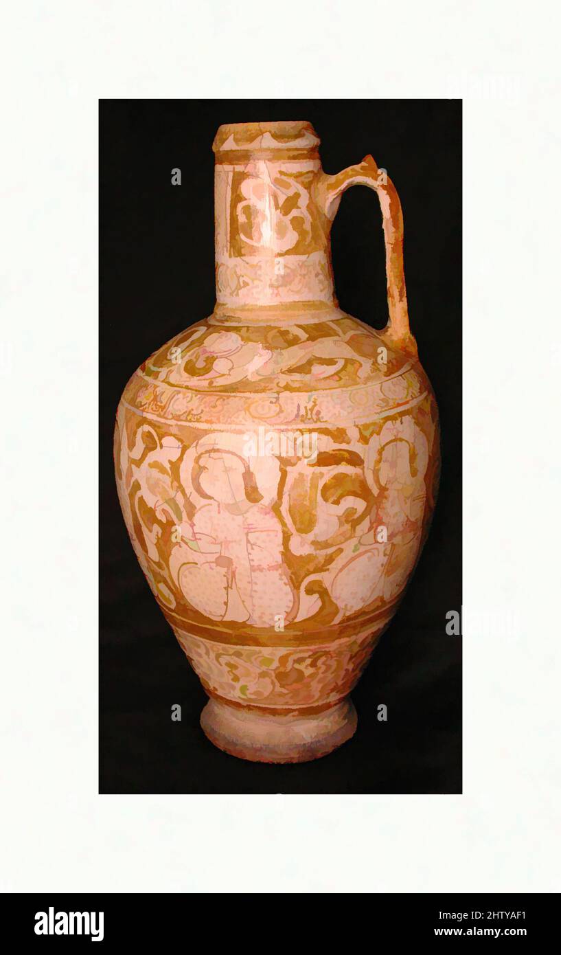 Art inspired by Ewer, 12th–13th century, Attributed to Iran, Rayy ...