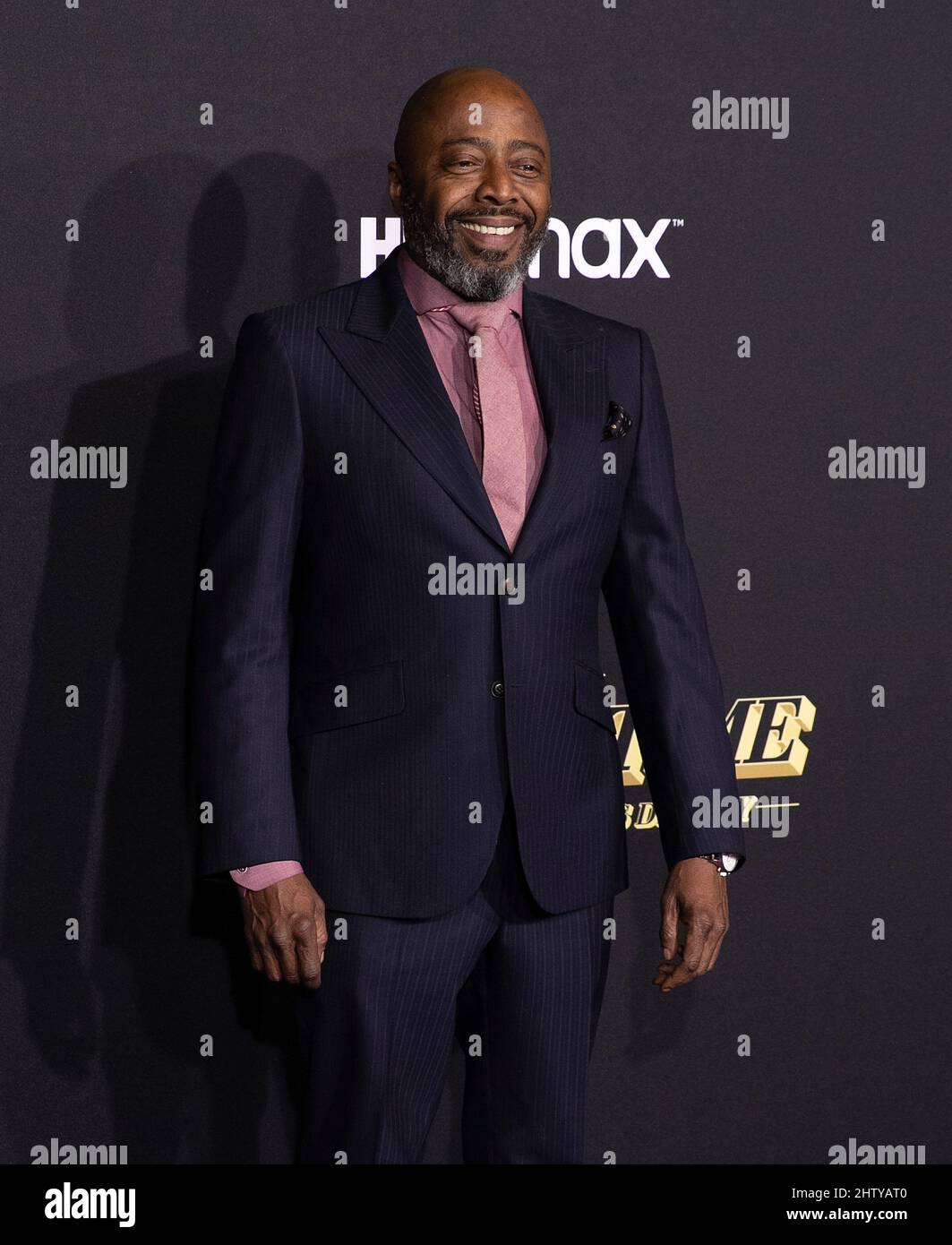 Donell Rawlings attends the premiere of HBO's "Winning Time: The Rise ...