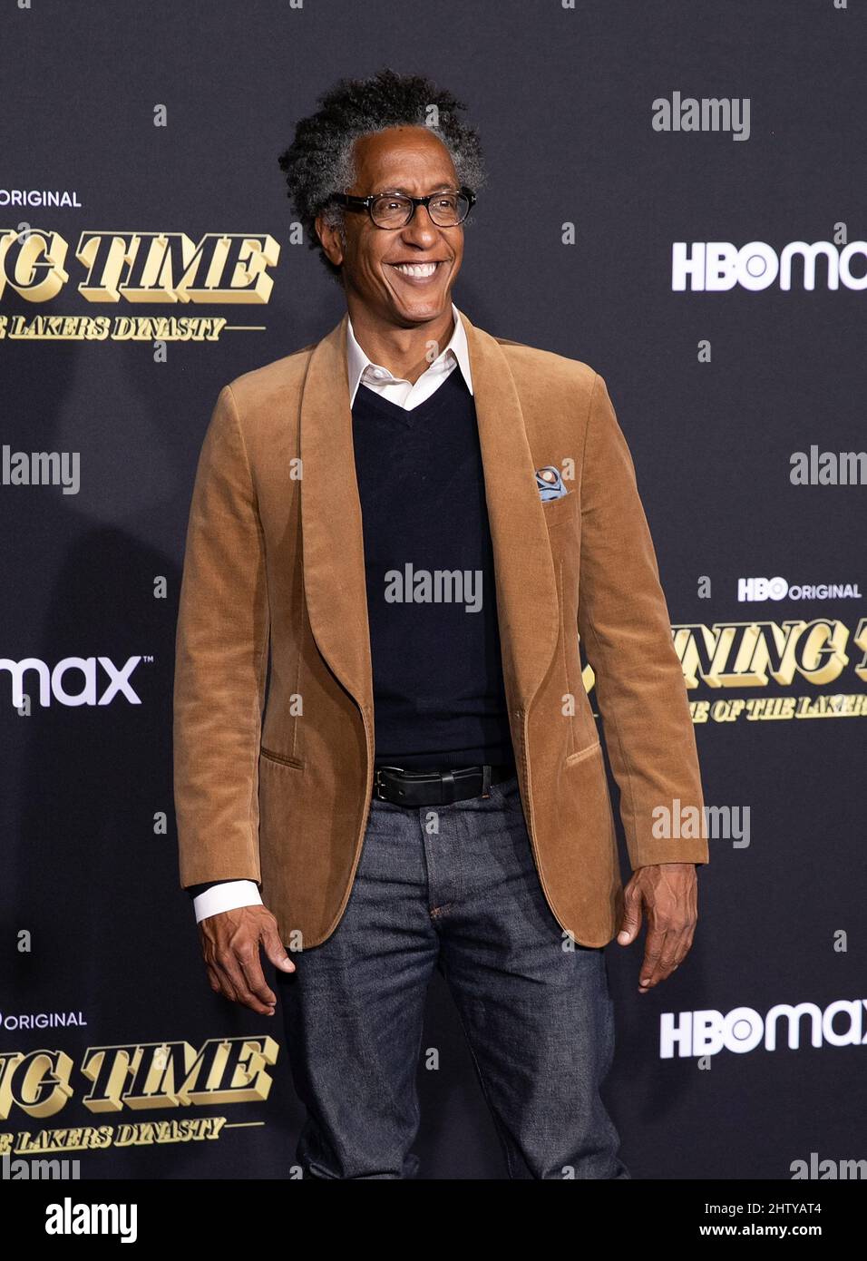 Andre Royo attends the premiere of HBO's "Winning Time: The Rise of the ...
