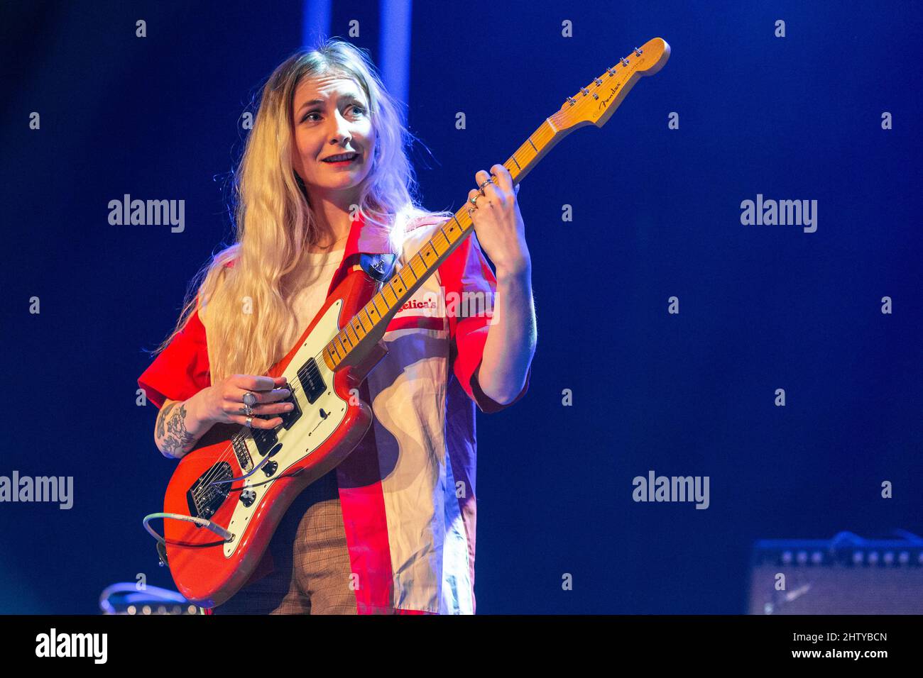 Hester Chambers of Wet Leg on March 2, 2022, at the Pabst Theatre in ...