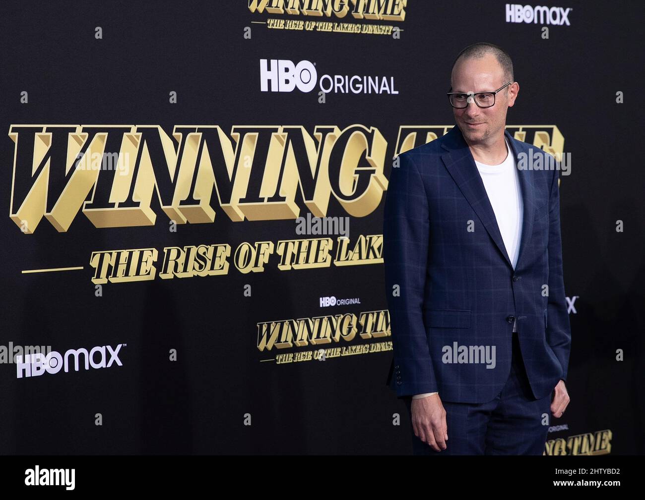 Scott Stephens attends the premiere of HBO's "Winning Time: The Rise of ...