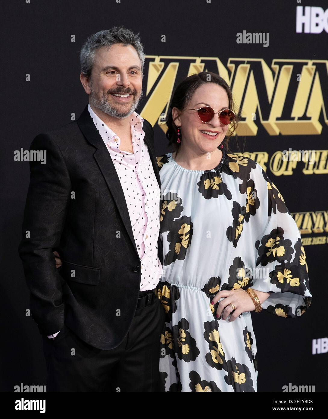 Jason & Isabelle Shuman attends the premiere of HBO's "Winning Time ...