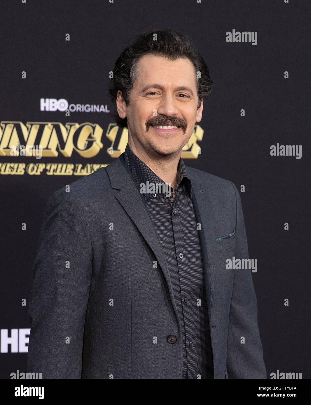 Andy Hirsch attends the premiere of HBO's "Winning Time: The Rise of ...