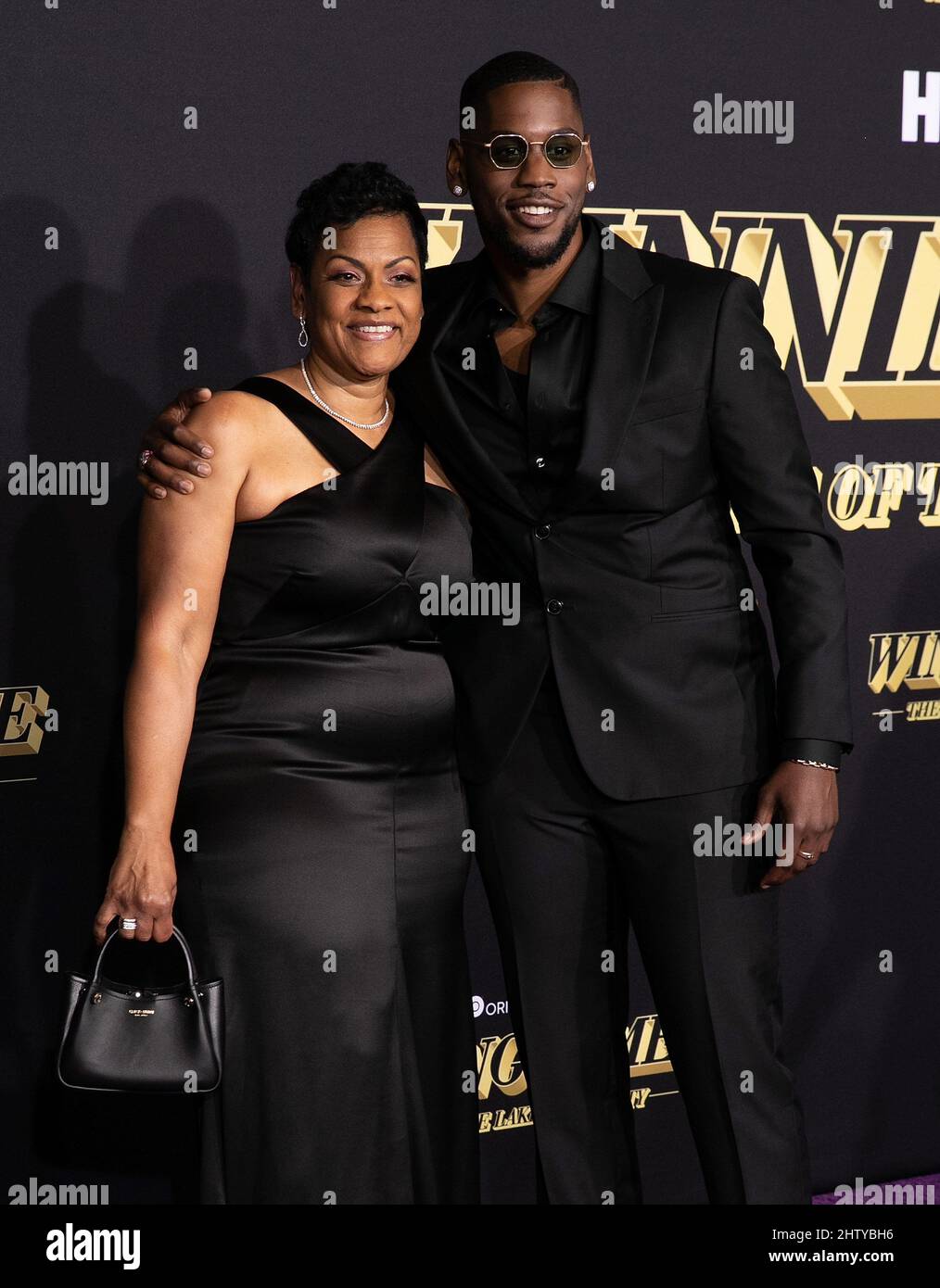 Quincy Isaiah attends the premiere of HBO's "Winning Time: The Rise of ...