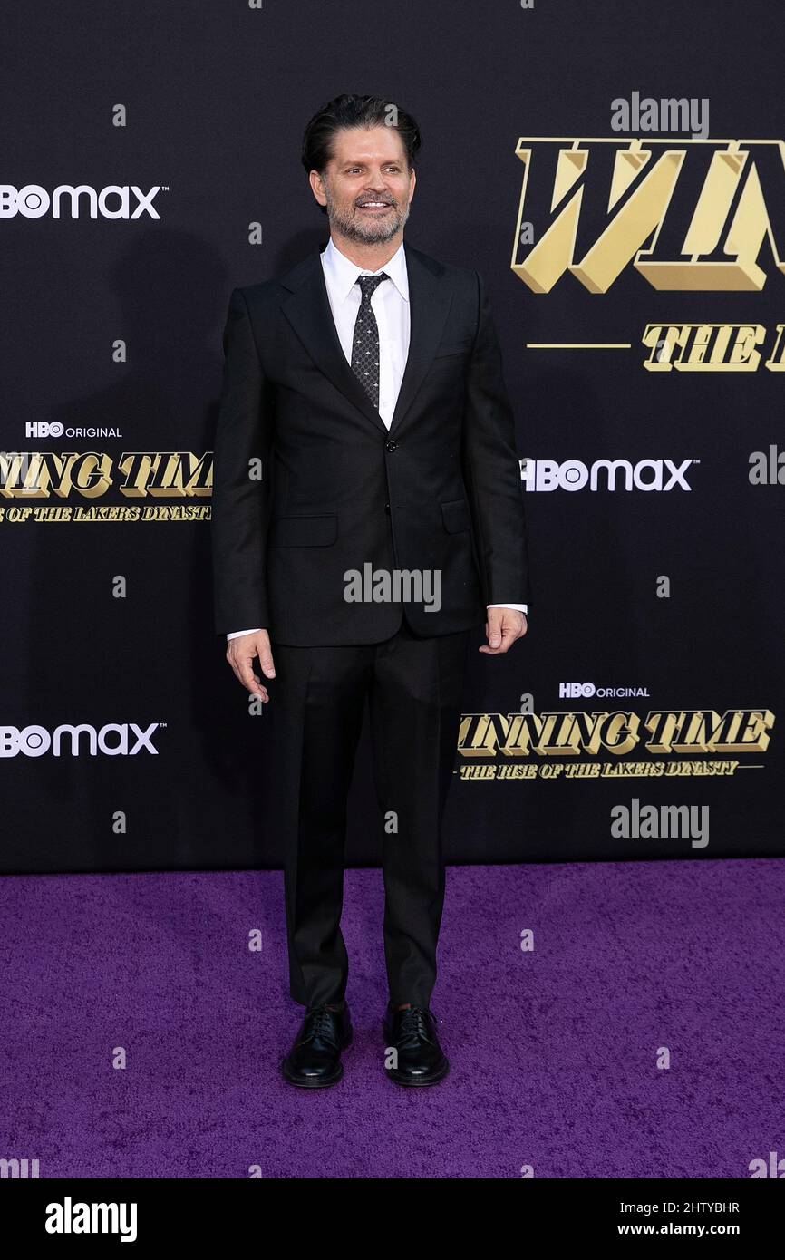 Jim Hecht attends the premiere of HBO's "Winning Time: The Rise of the ...