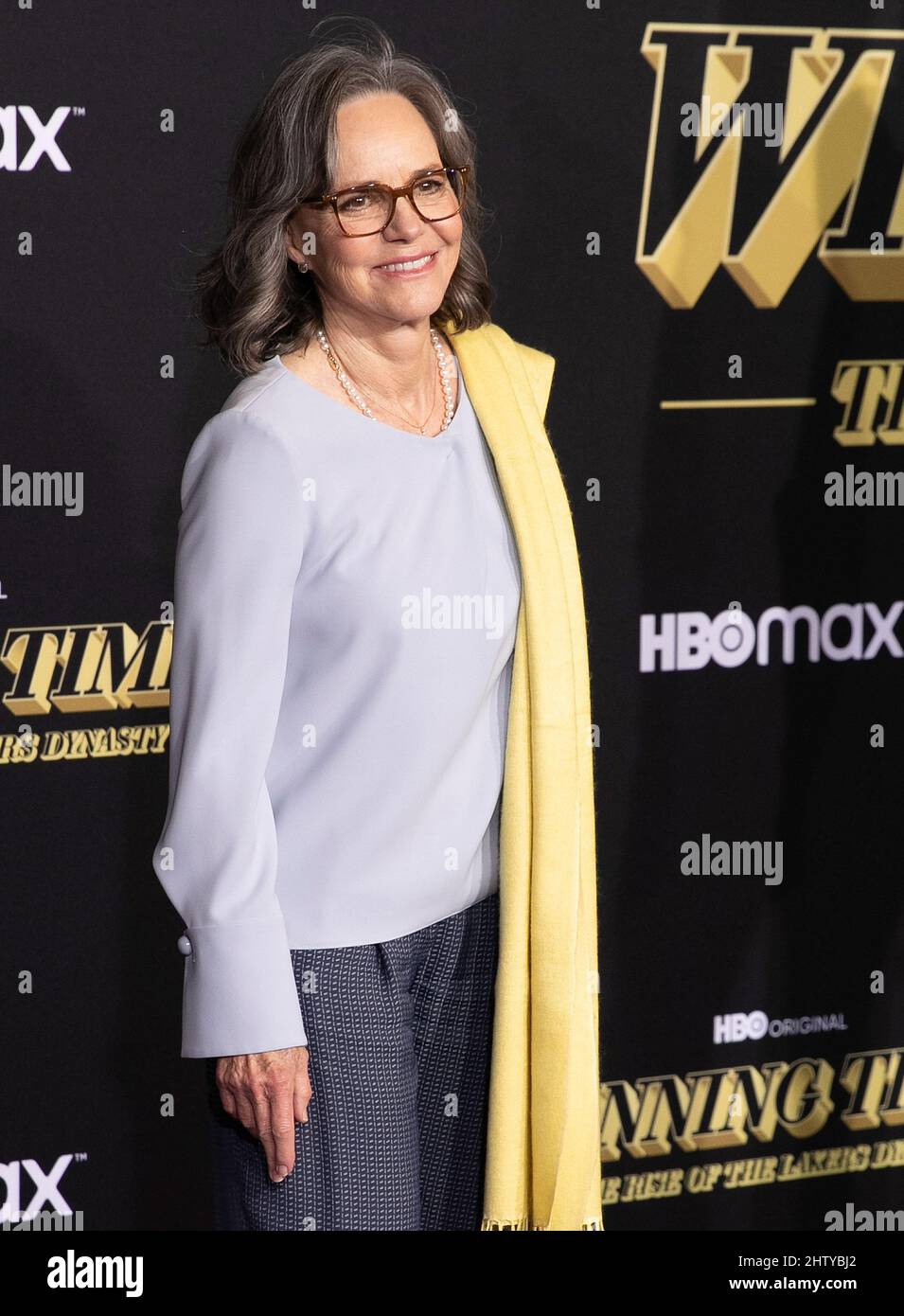 Sally Field attends the premiere of HBO's "Winning Time: The Rise of ...