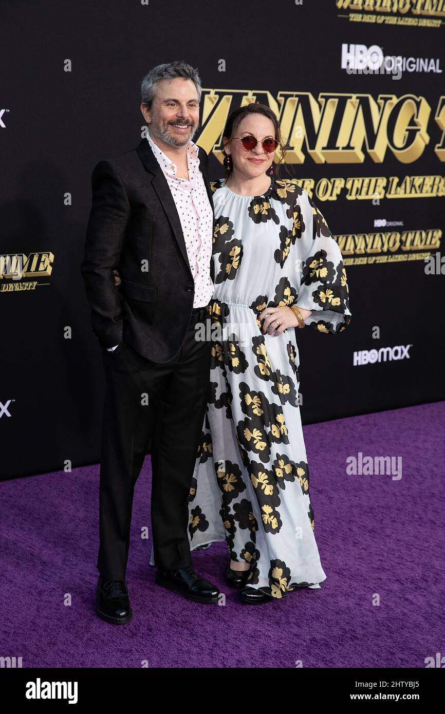 Jason & Isabelle Shuman attends the premiere of HBO's "Winning Time ...