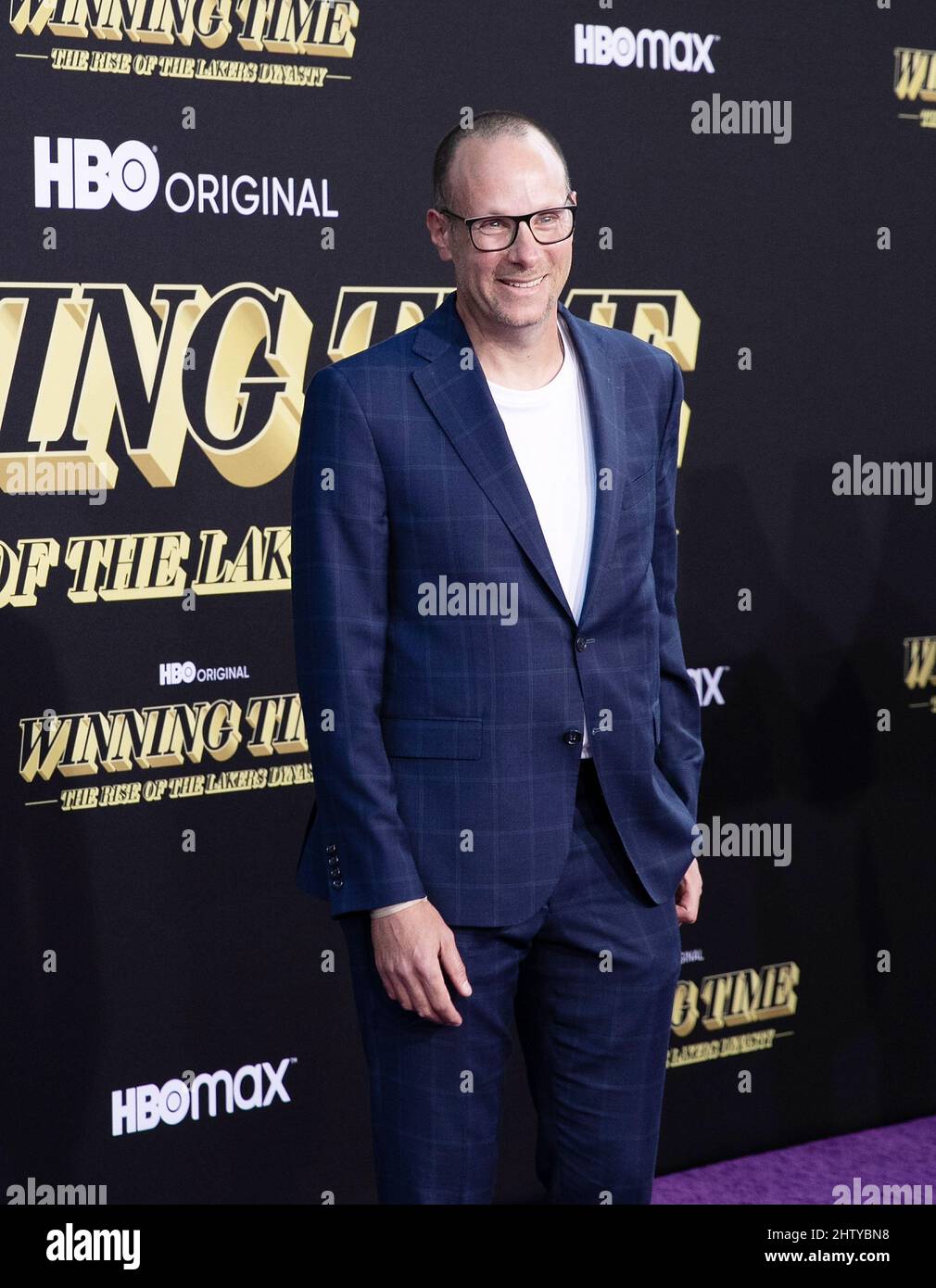 Scott Stephens attends the premiere of HBO's "Winning Time: The Rise of ...