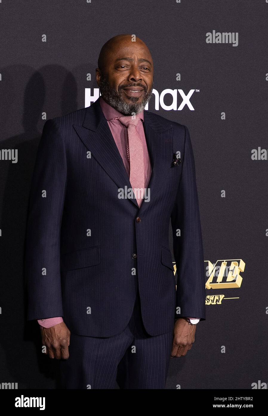 Donell Rawlings attends the premiere of HBO's "Winning Time: The Rise ...