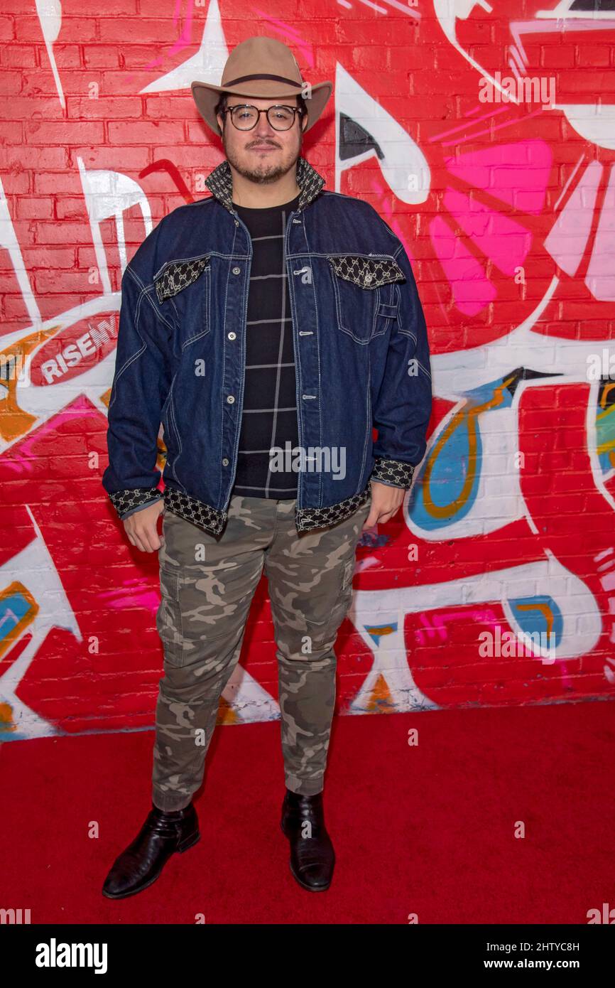 New York, United States. 02nd Mar, 2022. Jonathan Valdez attends RiseNY ...