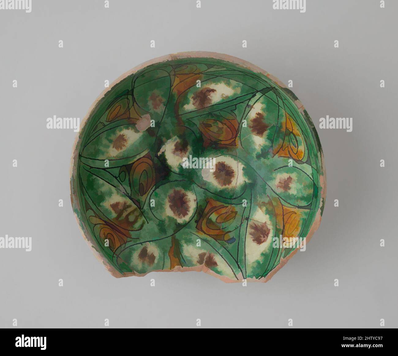 Art inspired by Two Imitation Splashware Bowls, 9th–10th century ...