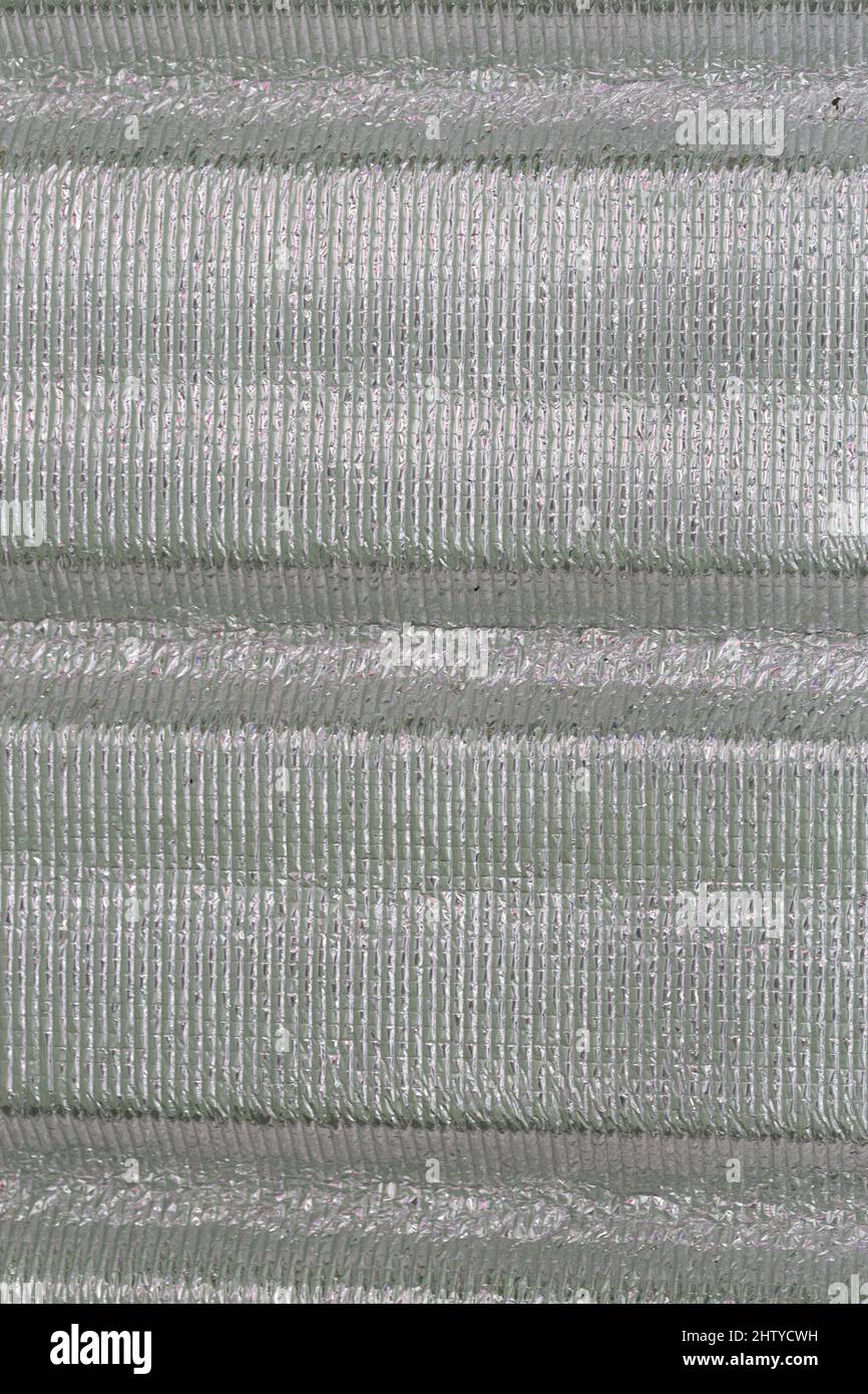 Silver Heat insulation material texture background Stock Photo - Alamy