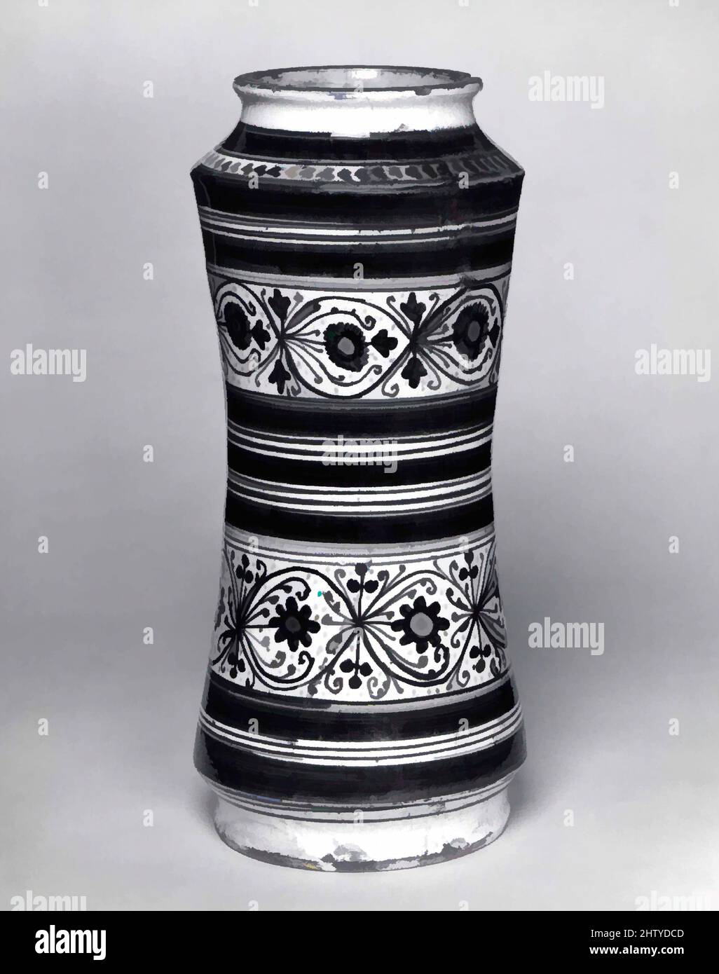 Art inspired by Apothecary jar (albarello), ca. 1470–80, Italian ...
