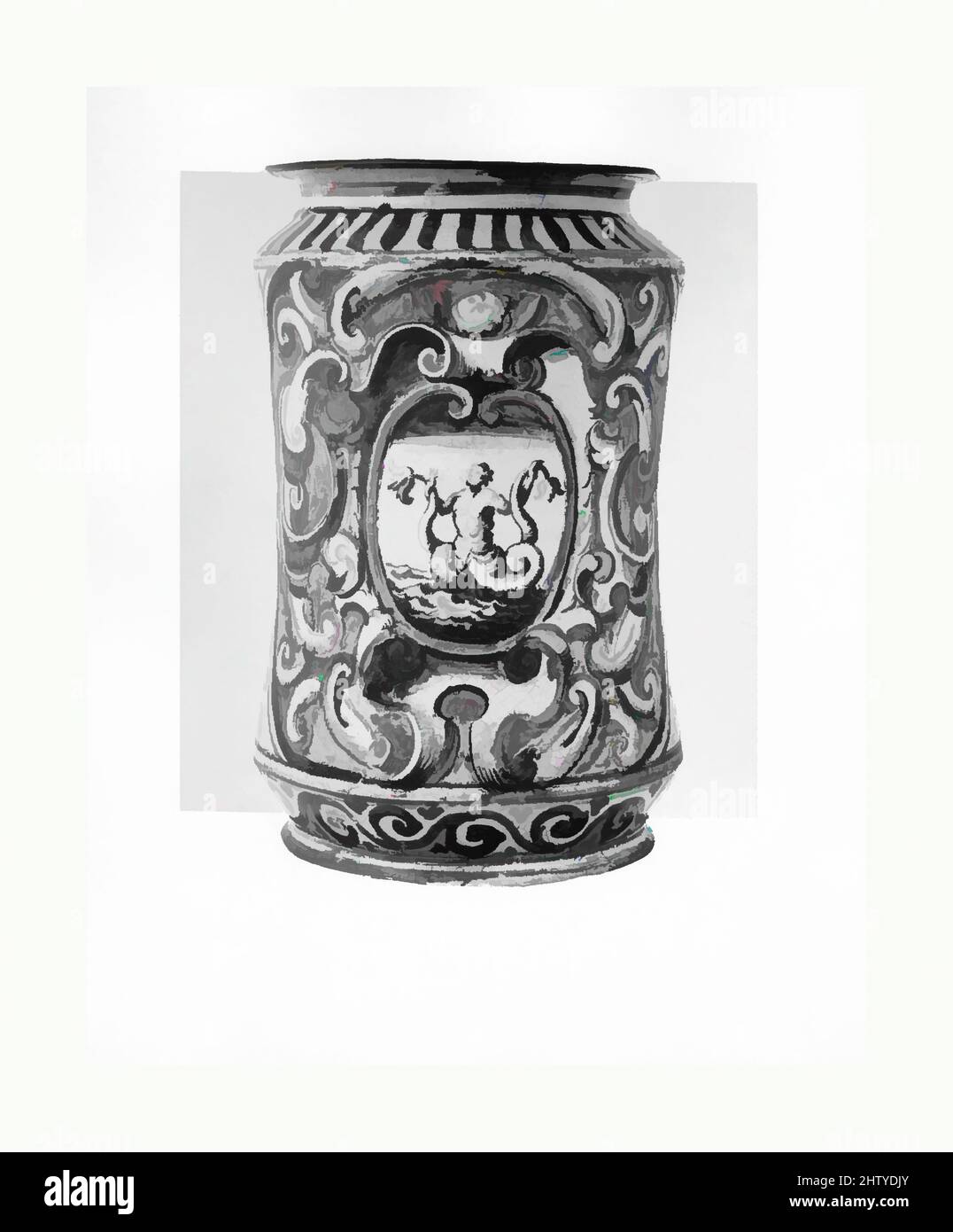 Art inspired by Apothecary jar (albarello), 17th century, Italian ...