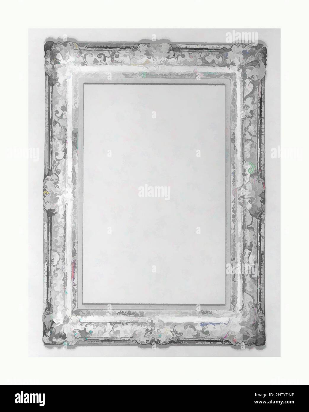 Art inspired by Frame, Unknown, Wood, 301/4 x 41 inches (outside); 20 3 ...