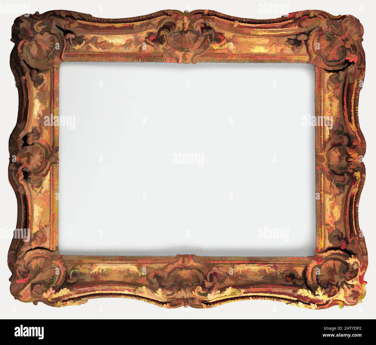 Art inspired by Swept frame, 1755–60, French, Oak lower moldings and ...