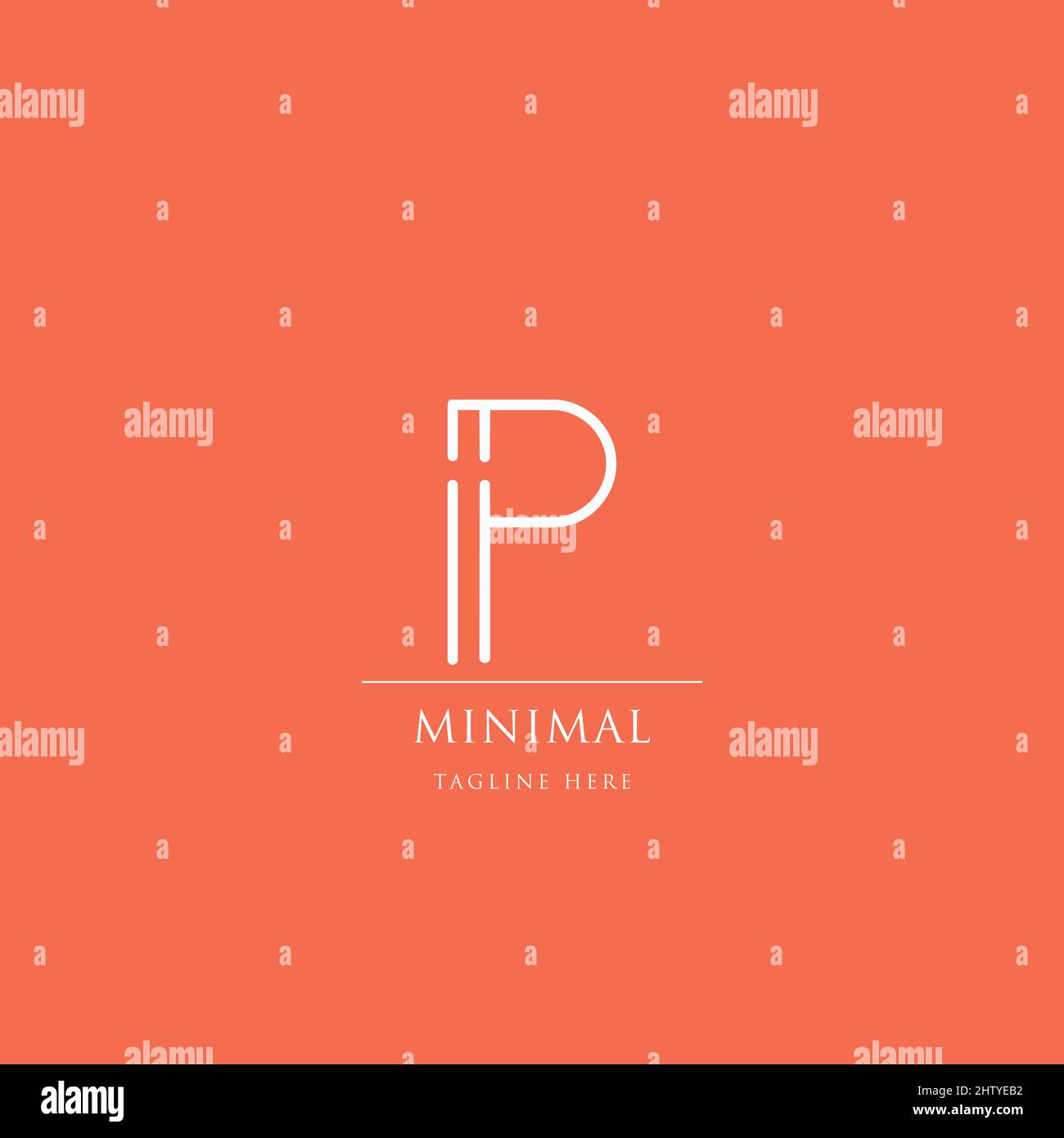 Inspiring logo designs for companies from the initial letters of the P ...