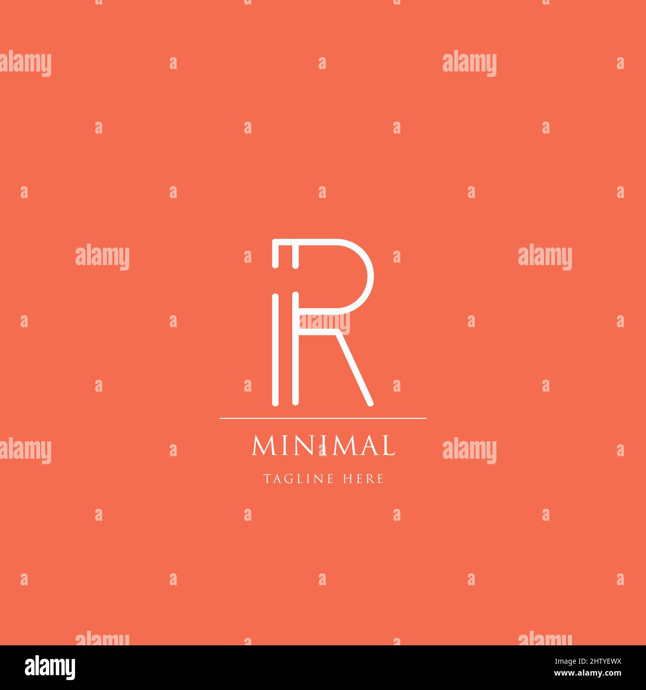 Inspiring logo designs for companies from the initial letters of the R ...