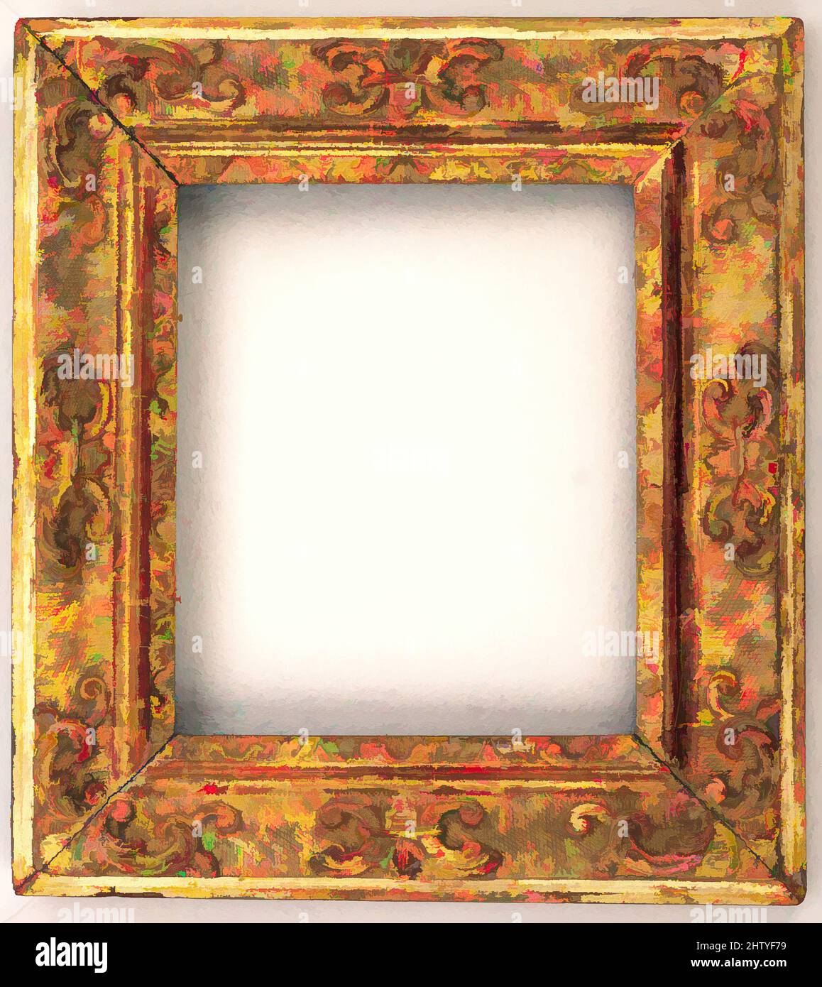 Art inspired by Louis XIV-style frame, 1700–1720, Flemish, Pine, 48.4 x ...