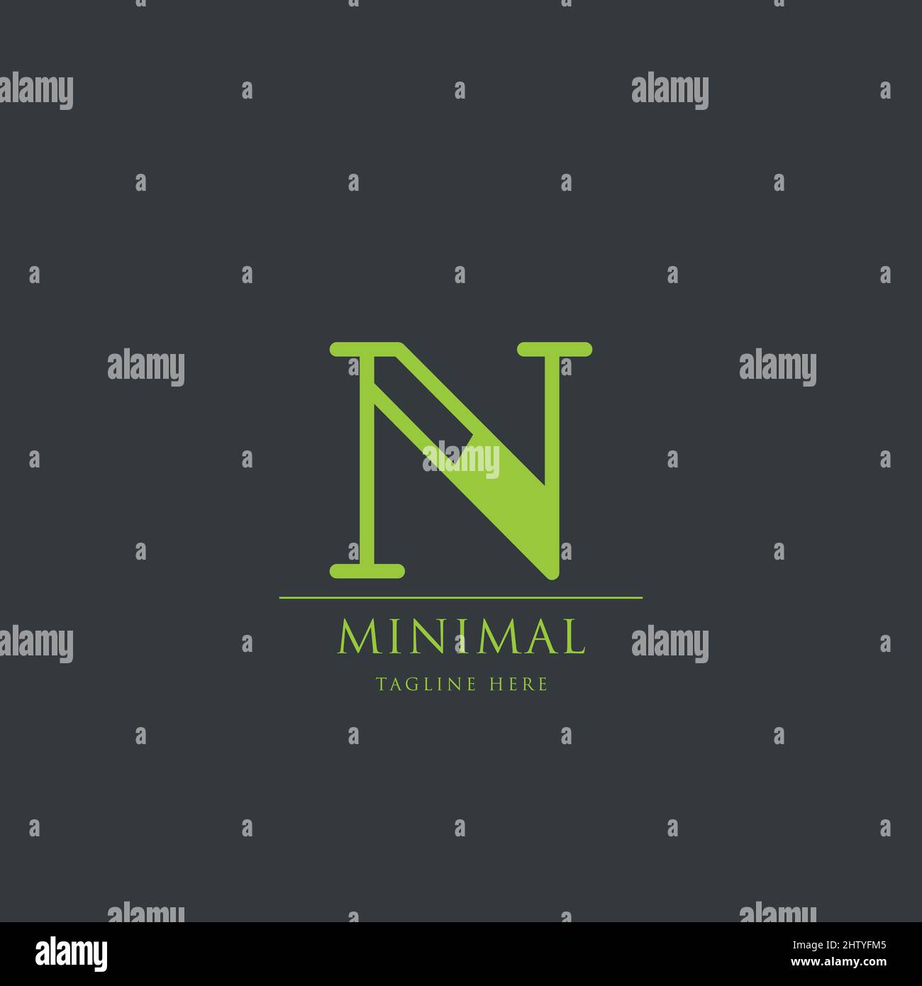 Letter N Logo Icon Design Template Stock Vector Image & Art - Alamy