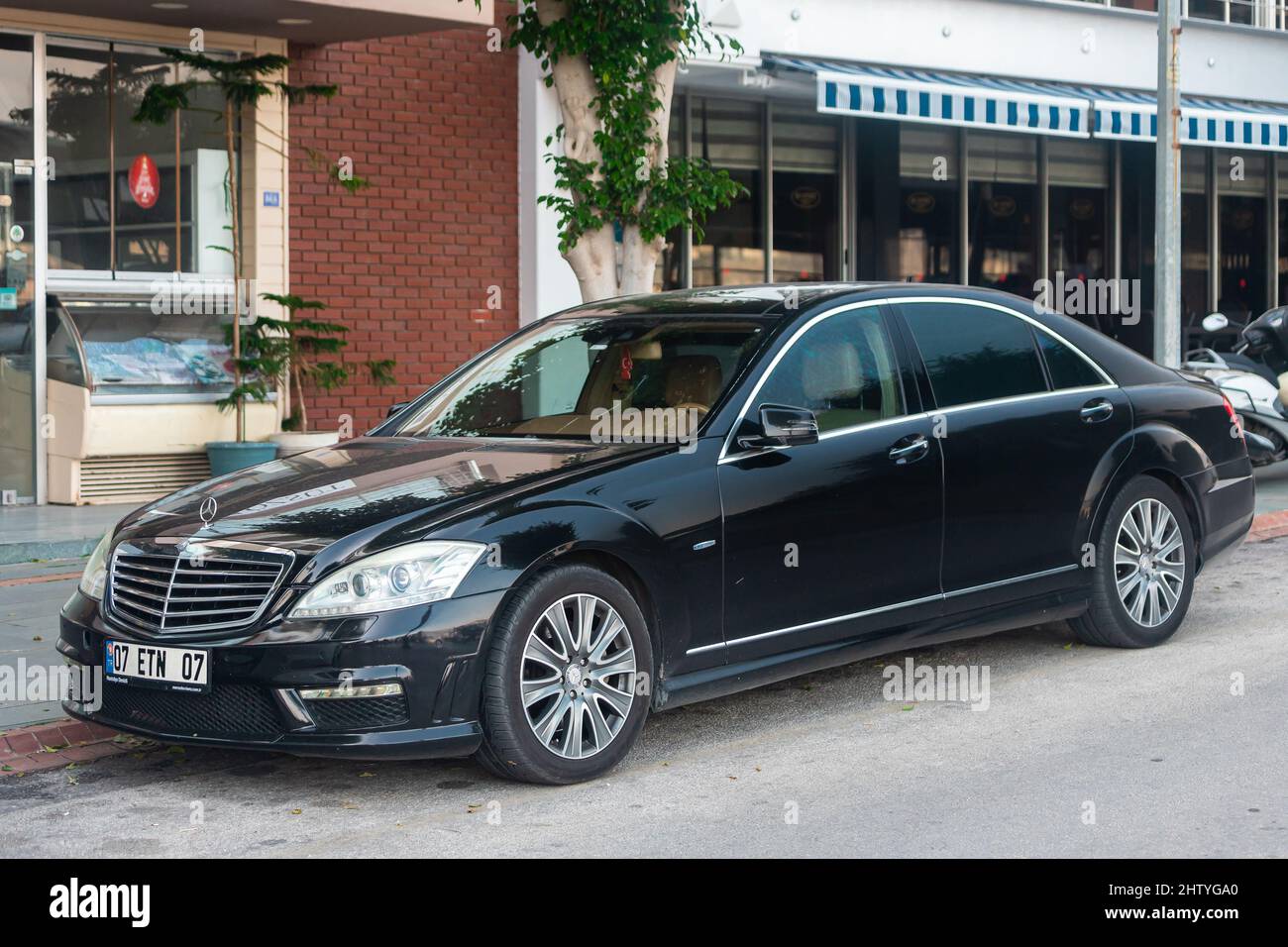 Black Mercedes 2022 S Class
