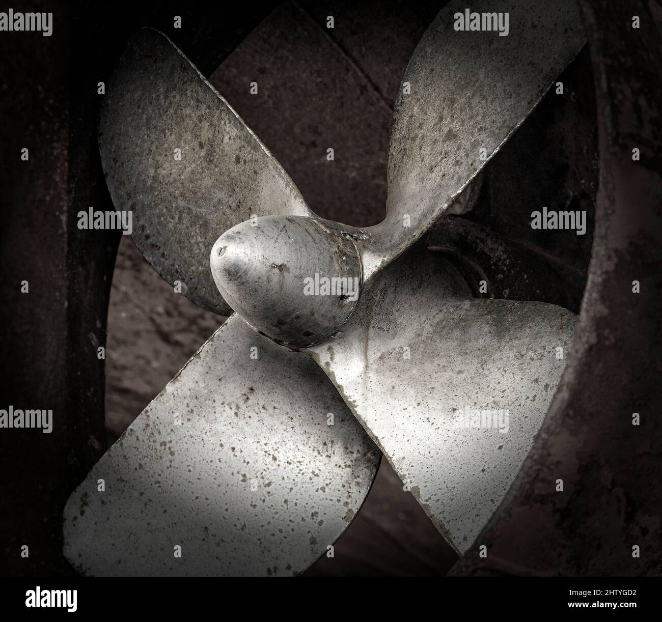 Ship propellers of a marine ship Stock Photo - Alamy