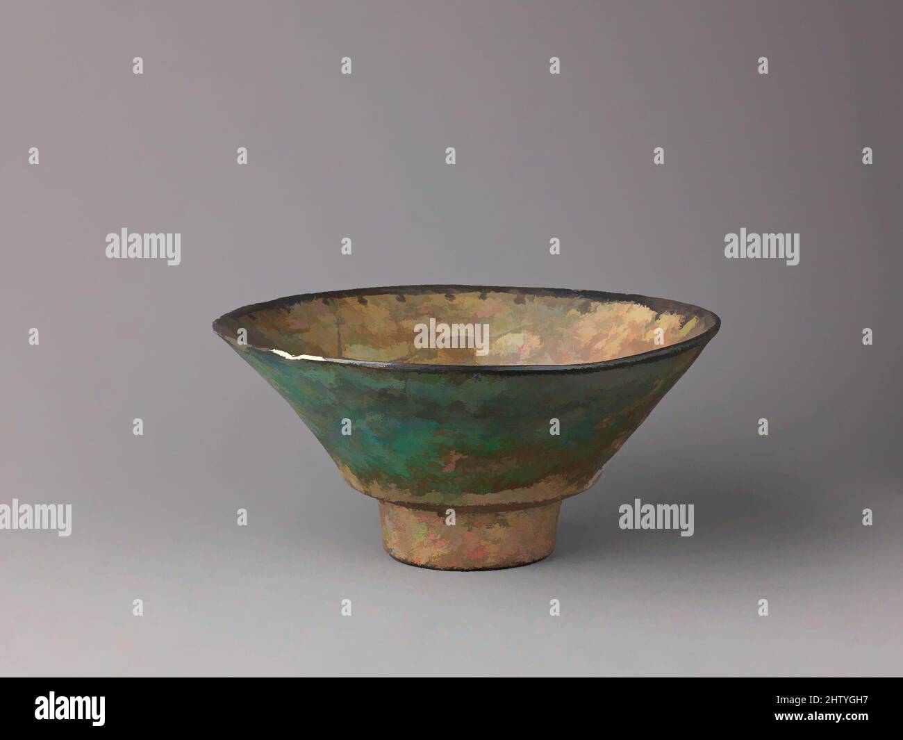 Art inspired by Biconical bowl, first half 13th century, Syrian ...