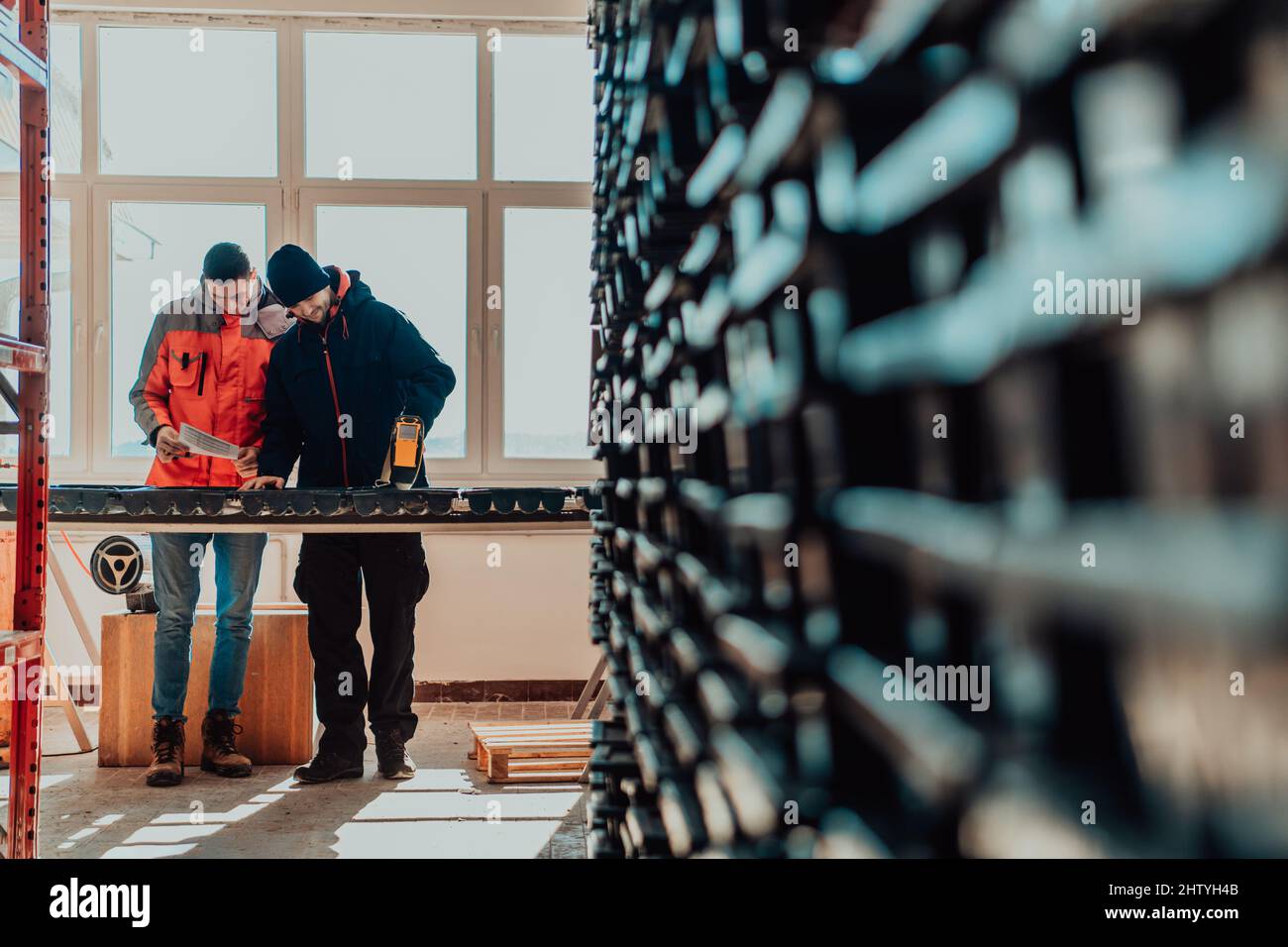 A special team of geologists who study rocks in industry using modern ...