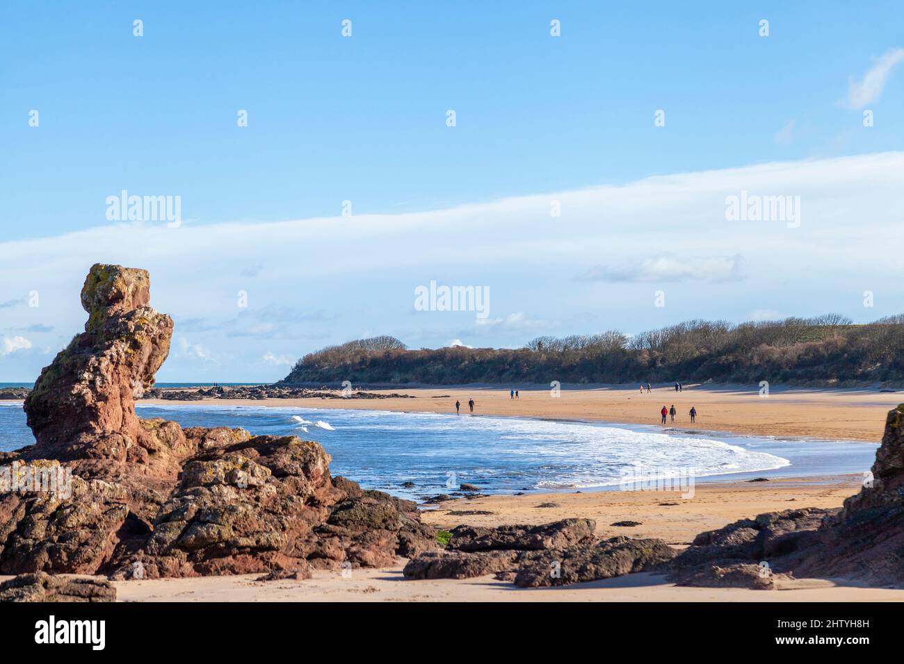Seacliff Beach near North Berwick in East Lothian Stock Photo - Alamy