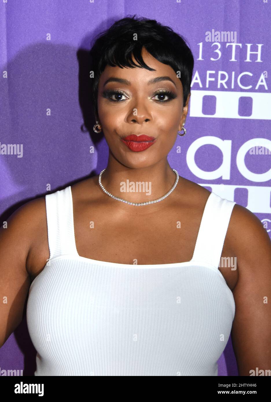 Los Angeles, California, USA. 2nd Mar, 2022. Actress Chastity Saunders ...
