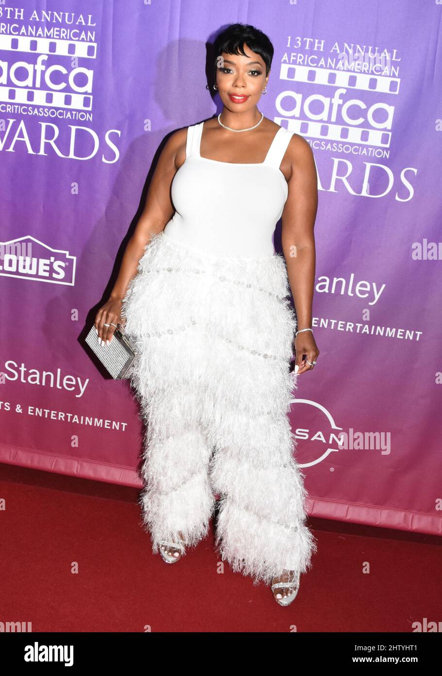 Los Angeles, California, USA. 2nd Mar, 2022. Actress Chastity Saunders ...