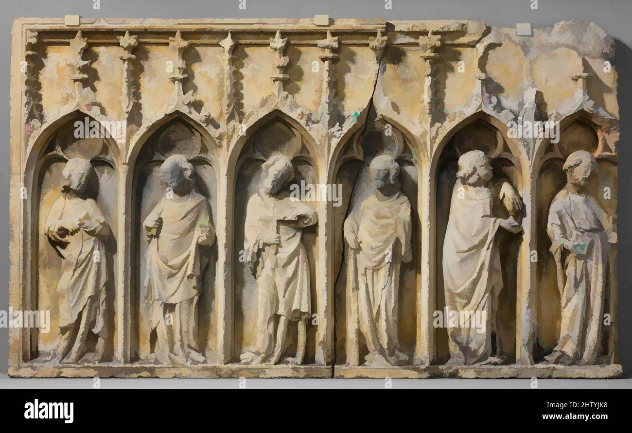 Art inspired by Six Apostles from Retable, late 14th century, Made in ...