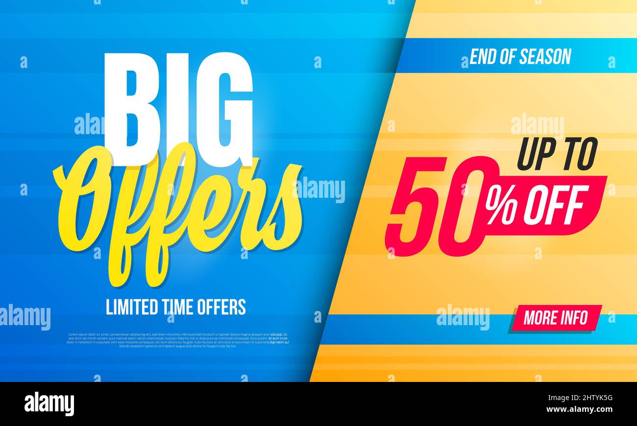 Special offer offers Stock Vector Images - Alamy