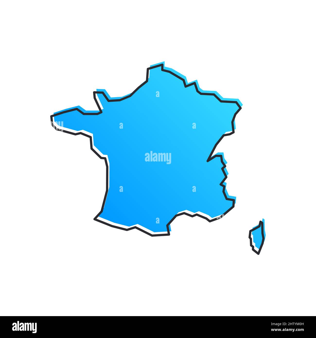 Stylised map hi-res stock photography and images - Alamy