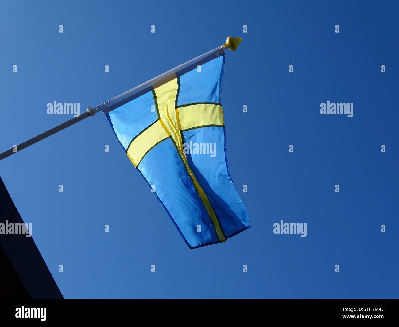 Flag of the kingdom of sweden hi-res stock photography and images - Alamy
