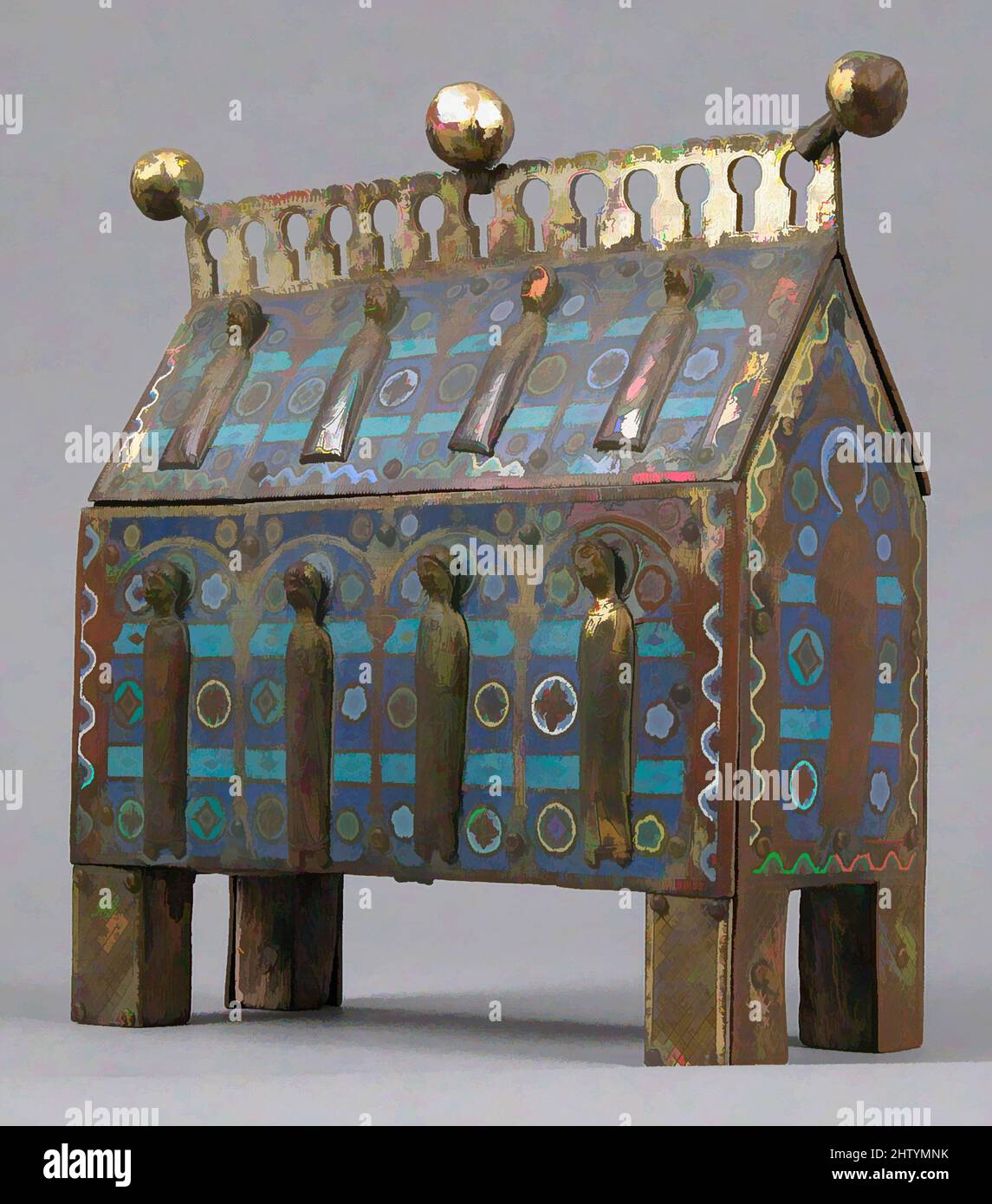 Art inspired by Chasse, 13th century, Made in Limoges, France, French ...