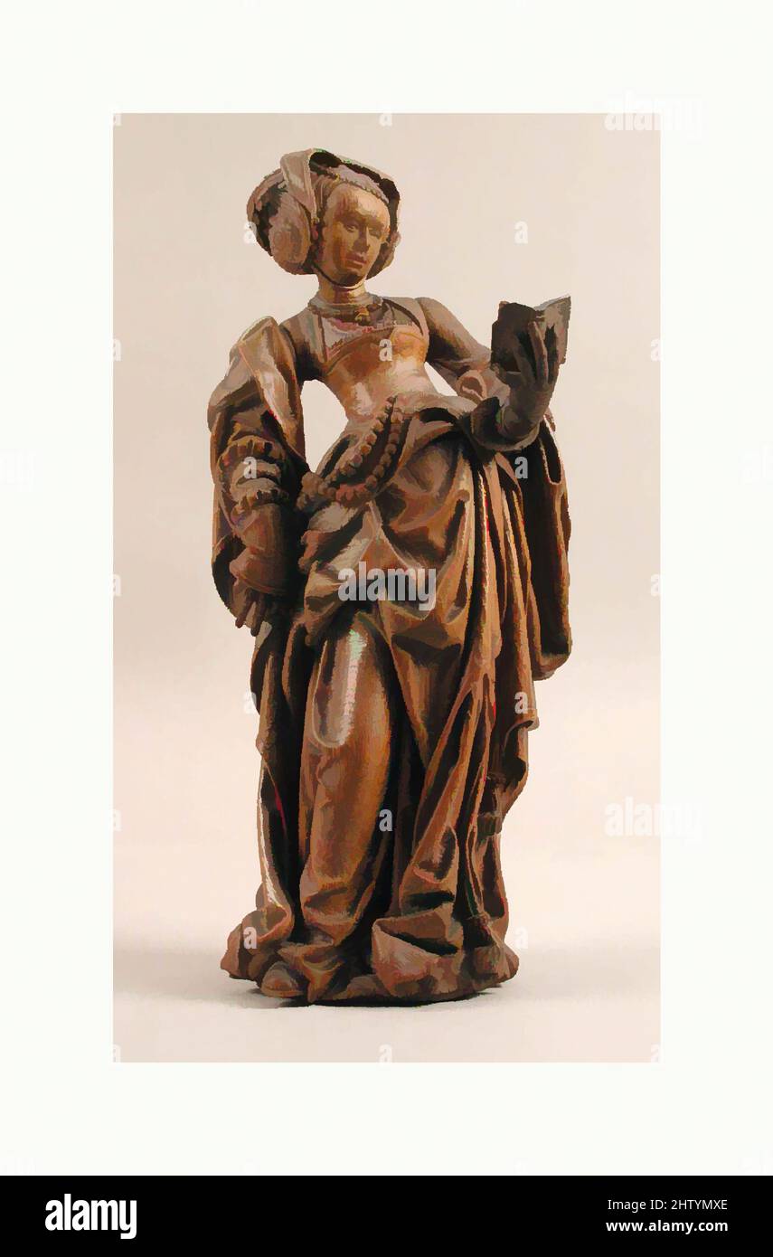Art inspired by Female Saint with a Book, ca. 1520, Made in Calcar ...