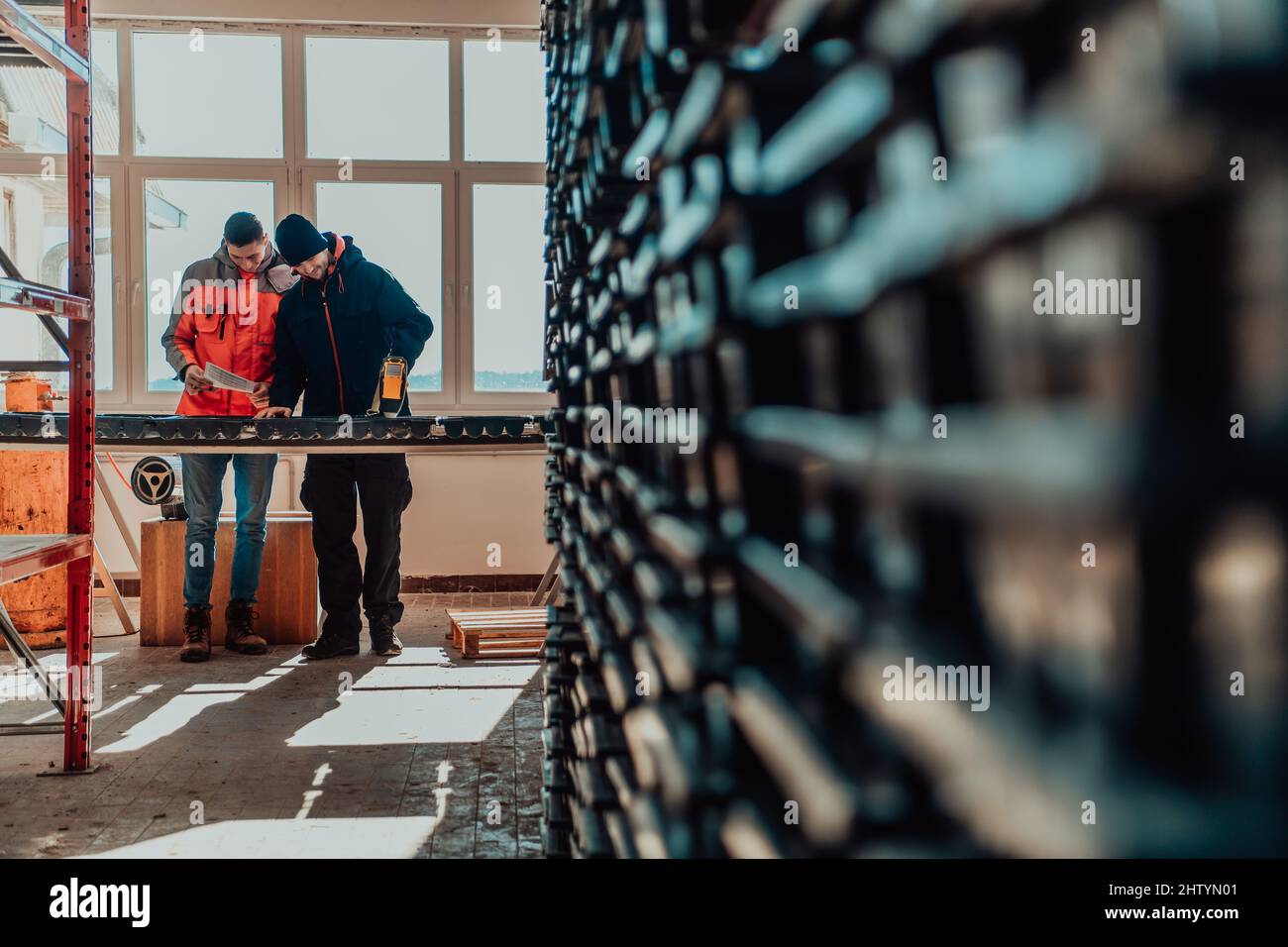 A special team of geologists who study rocks in industry using modern ...