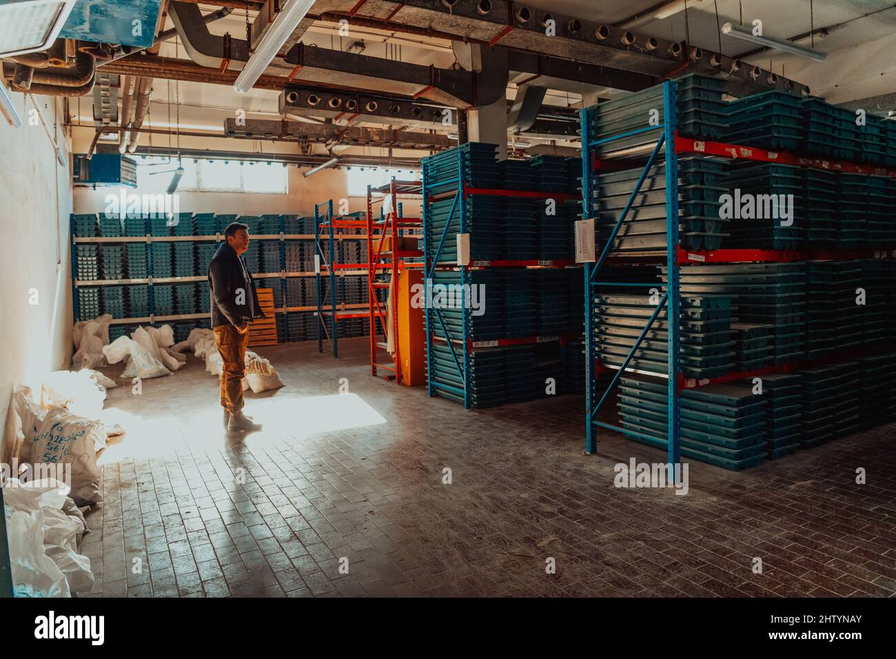 Core boxes geology hi-res stock photography and images - Alamy