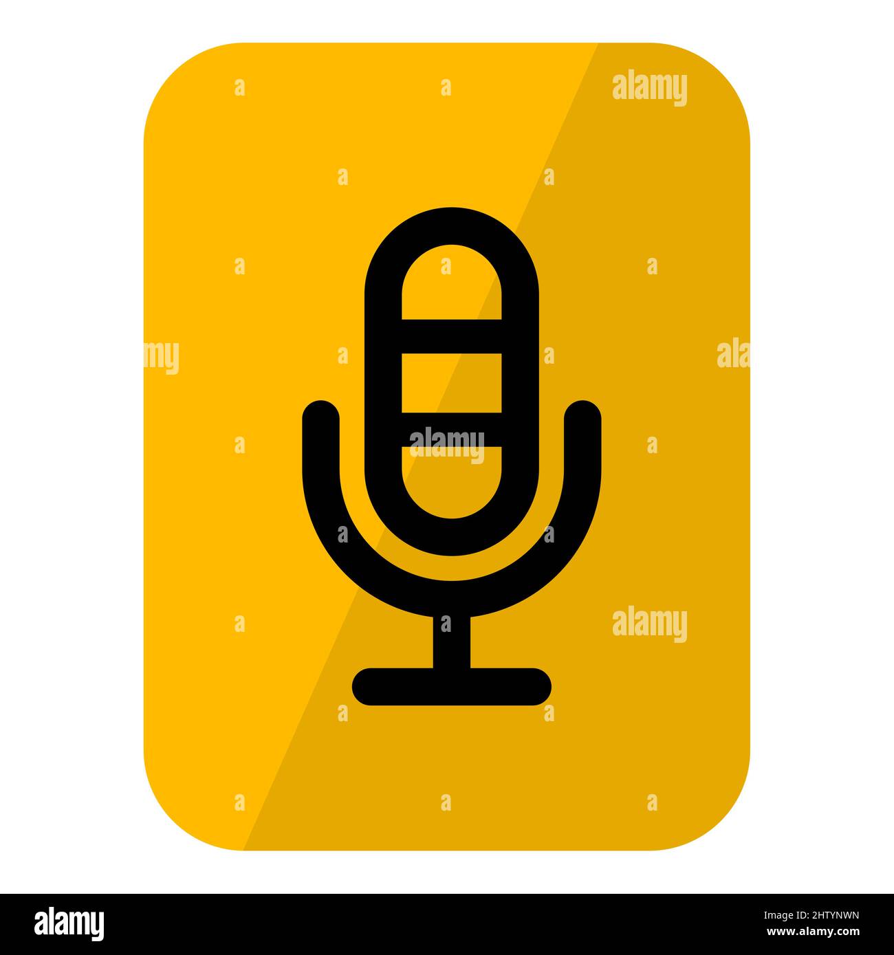 podcast microphone talk icon Stock Vector Image & Art - Alamy