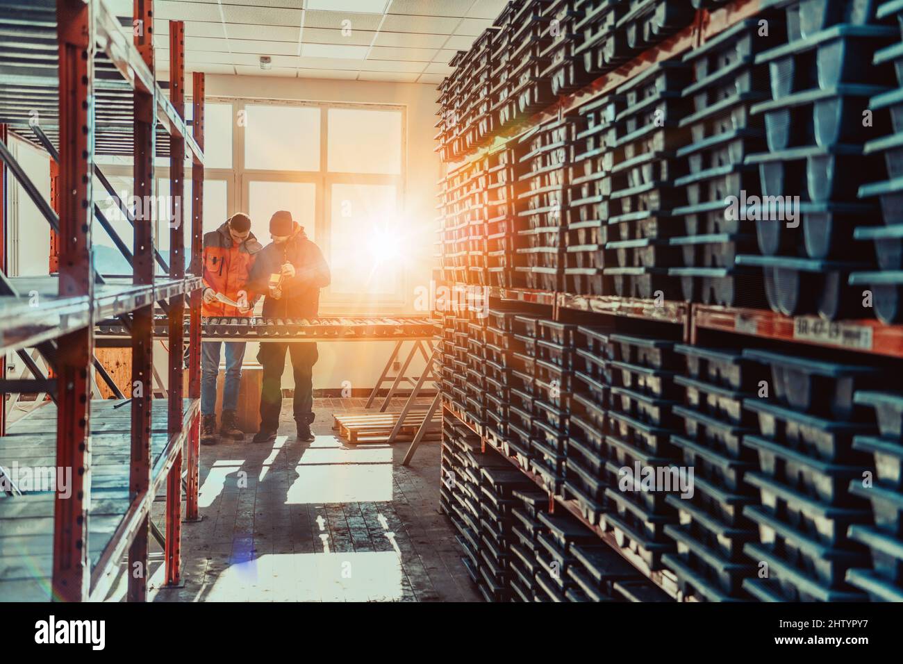 A special team of geologists who study rocks in industry using modern ...