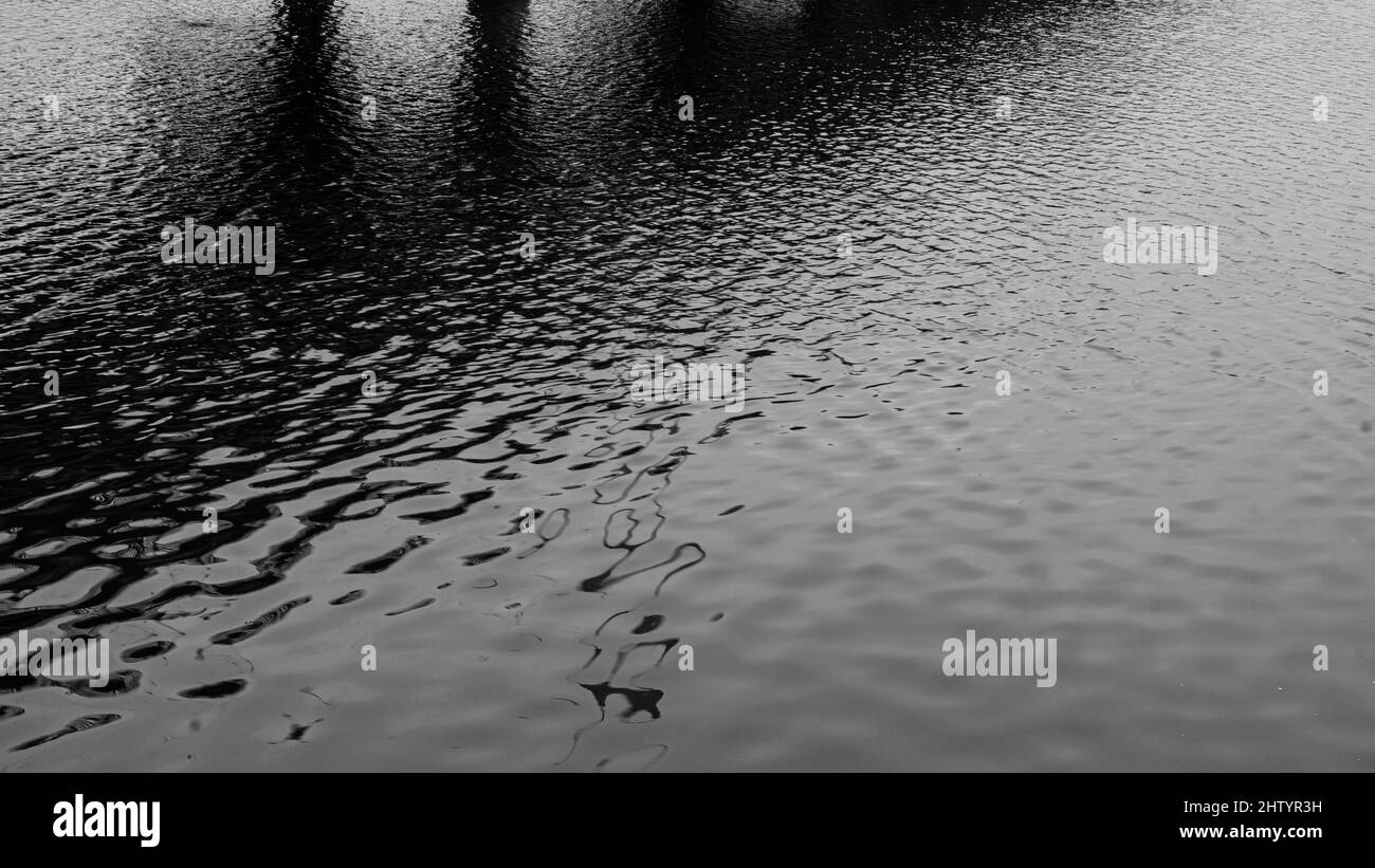 Water splash shadows Black and White Stock Photos & Images - Alamy