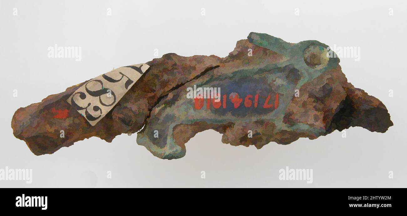 Art inspired by Pin, 100–300, Roman, Champlevé enamel, copper alloy ...