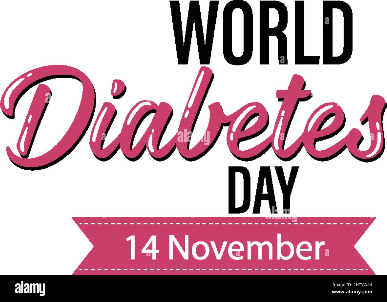 World diabetes day poster design illustration Stock Vector Image & Art ...