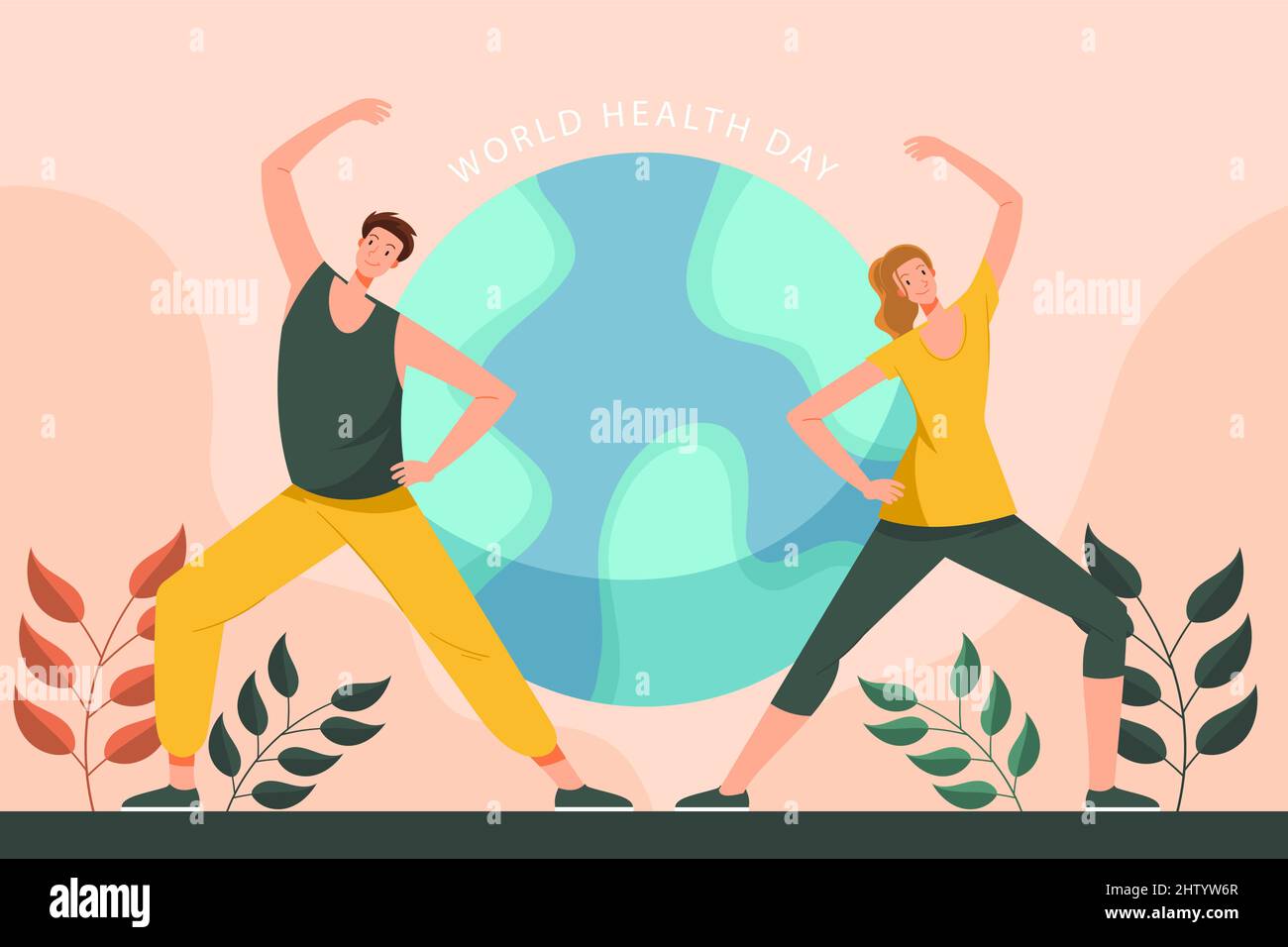 Illustration banner poster world Stock Vector Images - Alamy