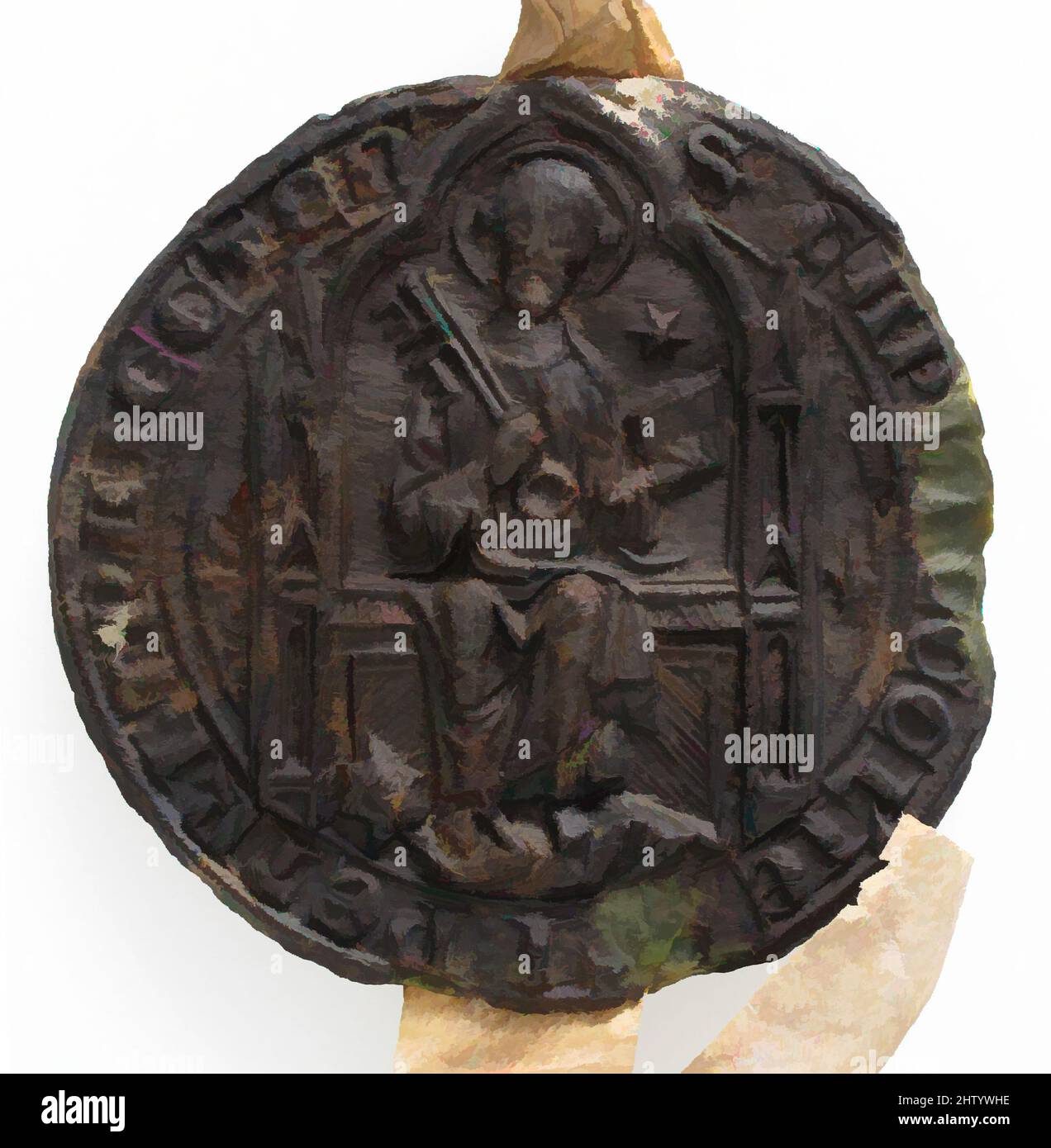Art inspired by Seal Impression, Saint Peter, ca. 1358, Netherlandish ...